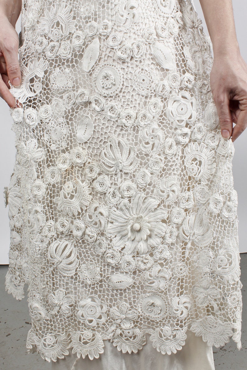 Heavenly 1900s Edwardian Irish Crochet Lace Coat Antique | Etsy