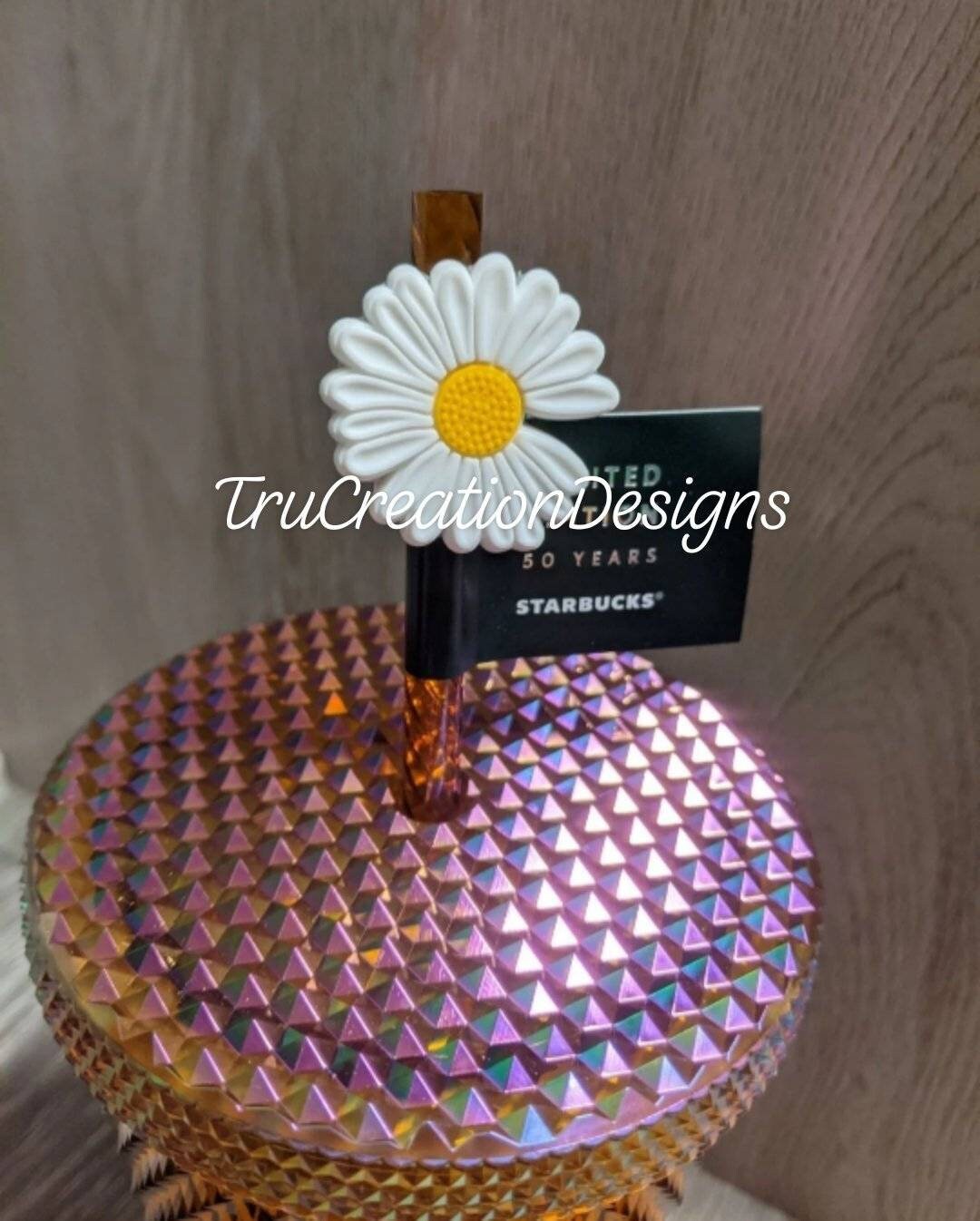 Drinkware Daisy Straw Topper Home & Living etna.com.pe