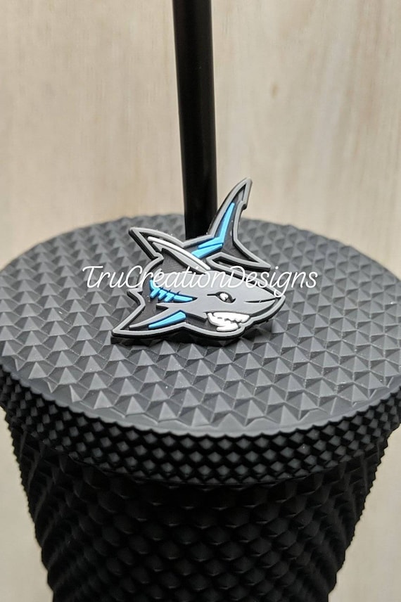 Shark Straw Toppers Straw Toppers Straw Charms Straw Charm | Etsy