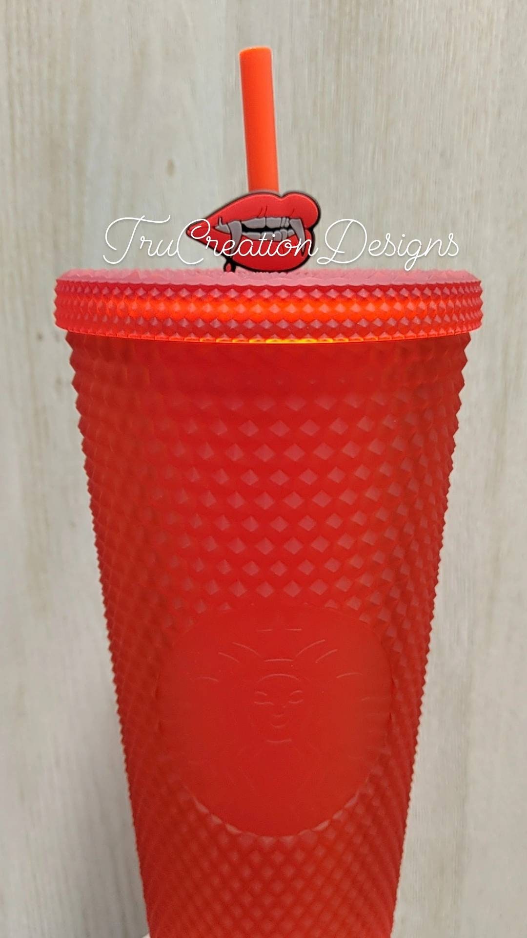 Vampire Lips Straw Topper Straw Topper Straw Charm Straw - Etsy