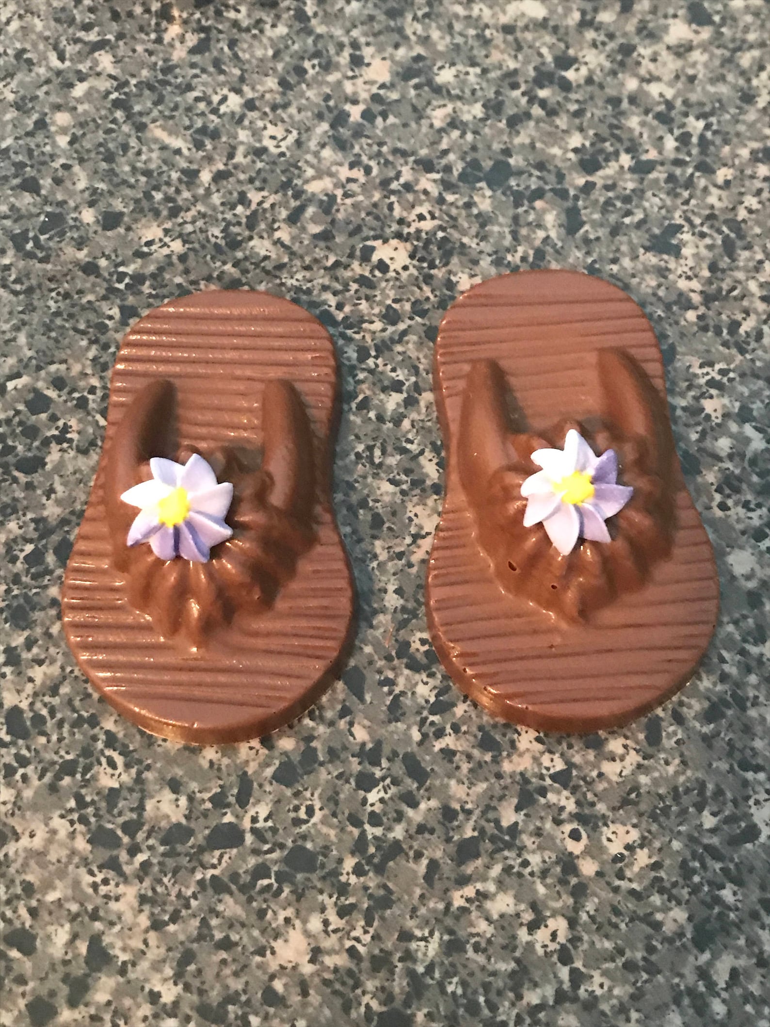 Chocolate Flip Flops - Etsy