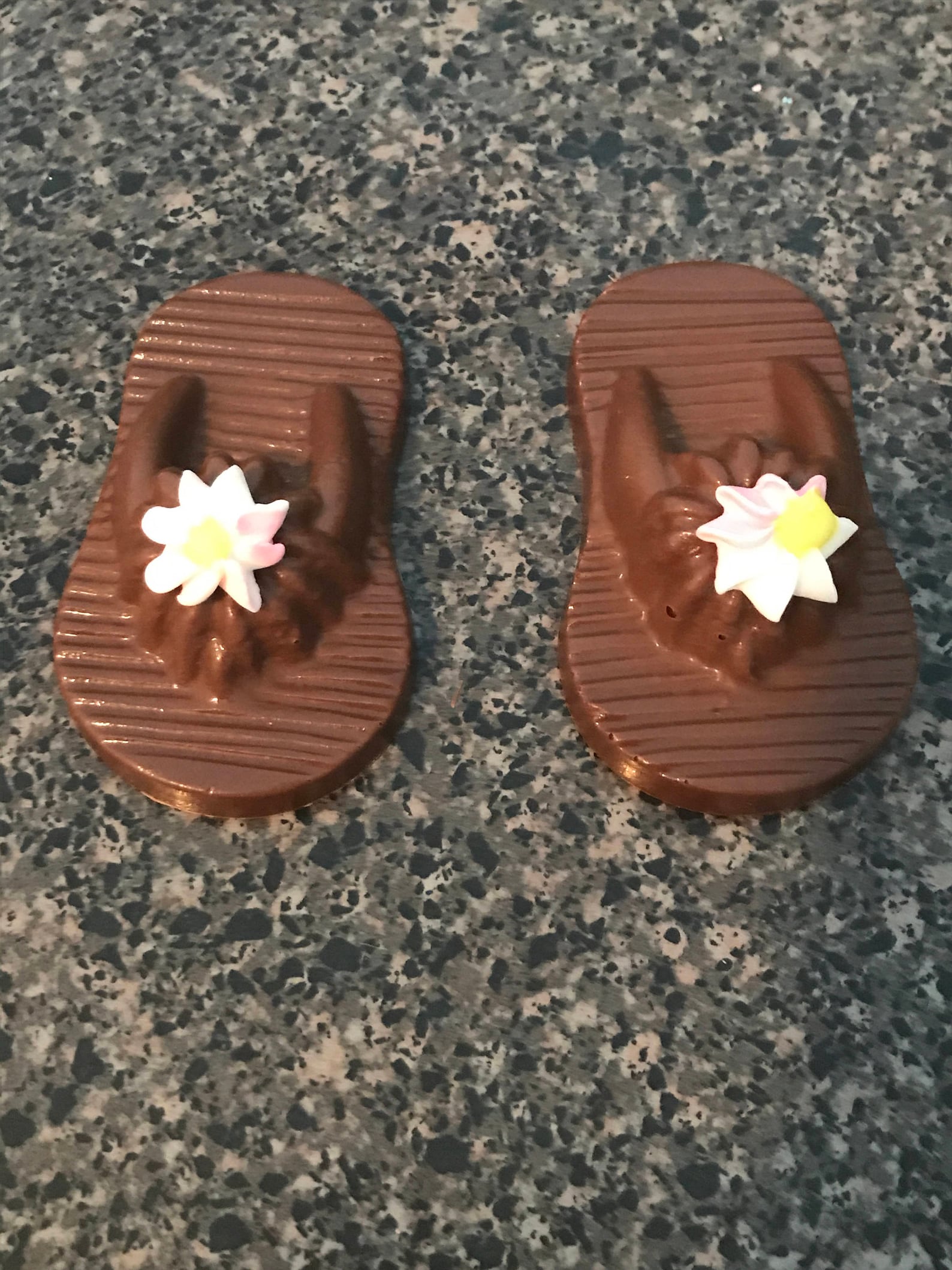 Chocolate Flip Flops - Etsy