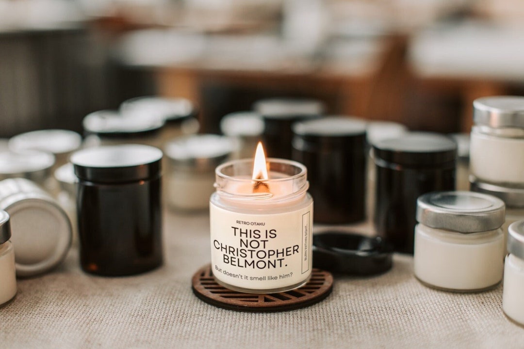 This is Not Chris Belmont| Gift Candle Birthday Gift Fans of ...