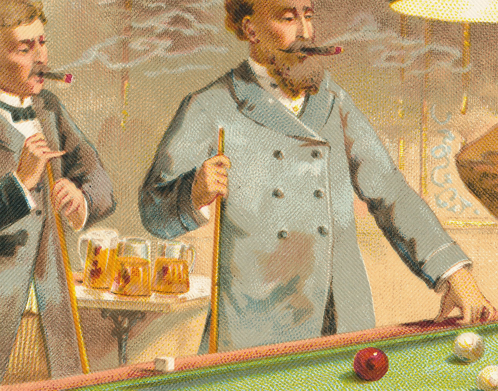 Old West Pool Hall Billiards Parlor Home Office Wall Decor Art - Etsy