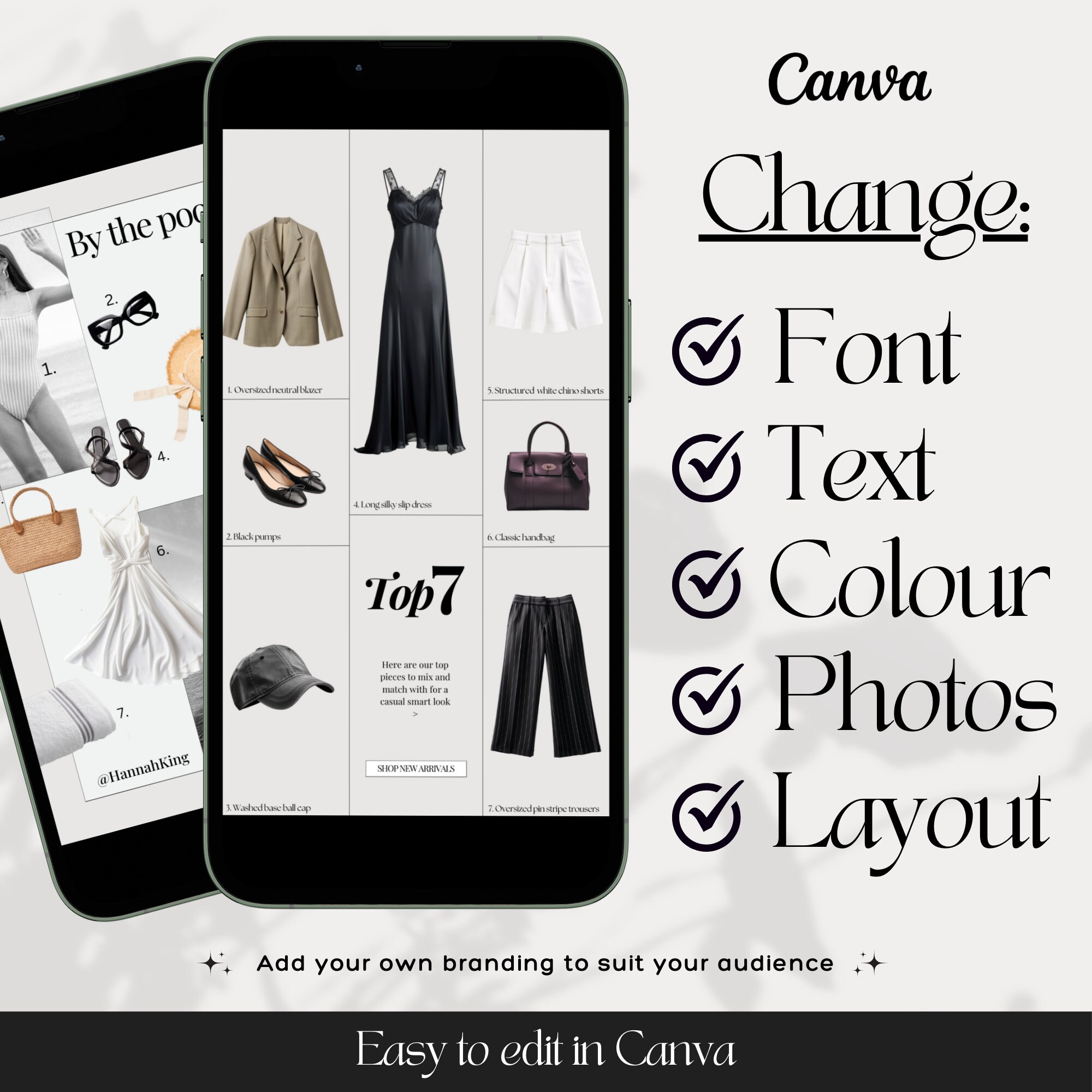 Editable LTK Canva Templates Instagram Posts & Stories Pinterest Pins ...