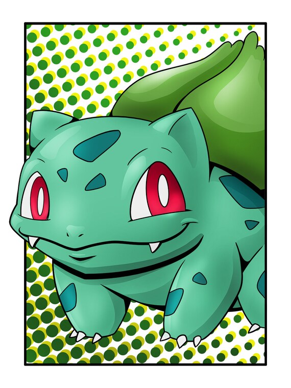Bulbasaur Art Print - Etsy