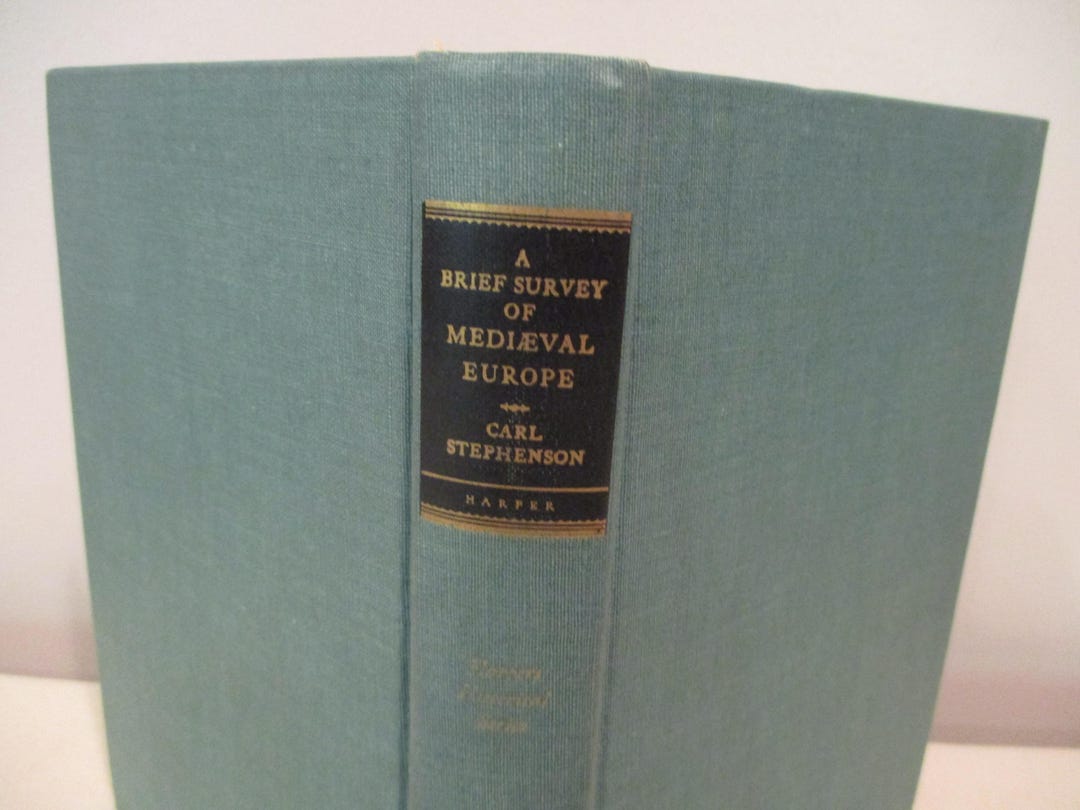 Medieval History,1941 A Brief Survey of Medieval Europe by Carl ...
