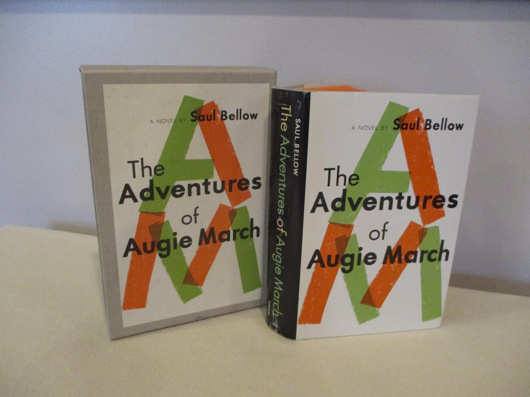 Adventures of Augie March by Bellow,first Edition Library,facsimile ...