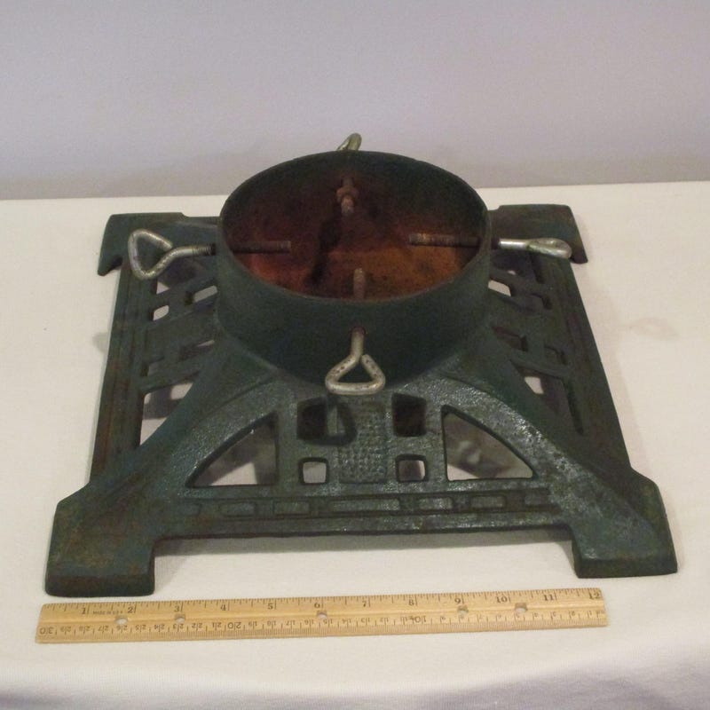 Cast Iron Tree Stand - Etsy