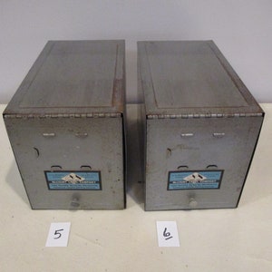 Metal Prescription File Box,gray Pharmacy File Box,apothecary File Box ...