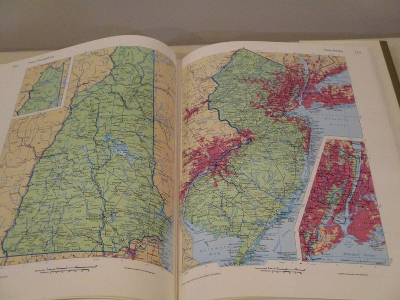 1998 Rand Mcnally Premier World Atlasvintage Mapsreference - Etsy