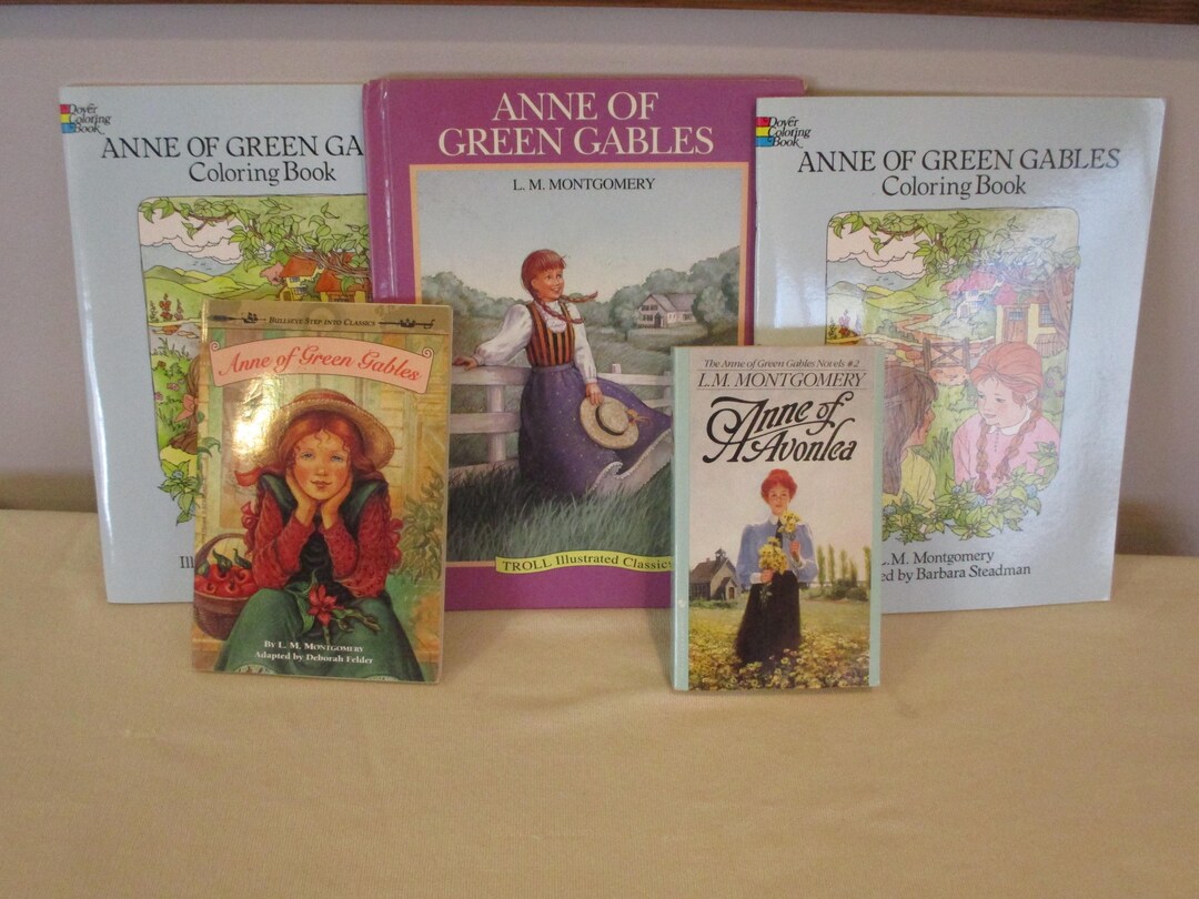 Anne of Green Gables Gift Set,prince Edward Island,canadian Author,anne ...