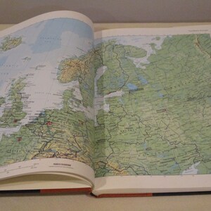 1998 Rand Mcnally Premier World Atlas,vintage Maps,reference Atlas ...