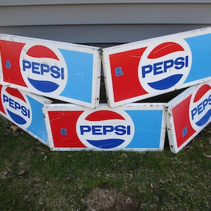 Pepsi Cola Tin Sign,pepsi Cola Advertising Signs,grocery Store Pepsi ...