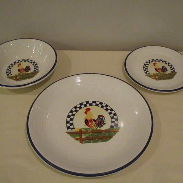 Rooster Dishes - Etsy