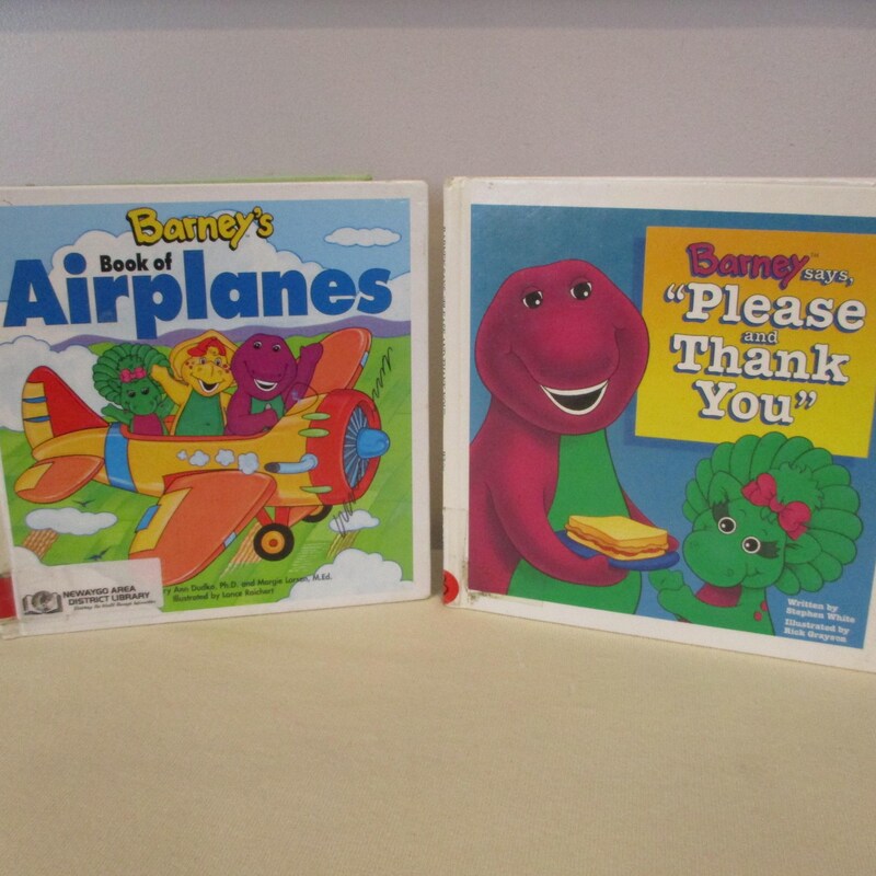 Barney Book - Etsy
