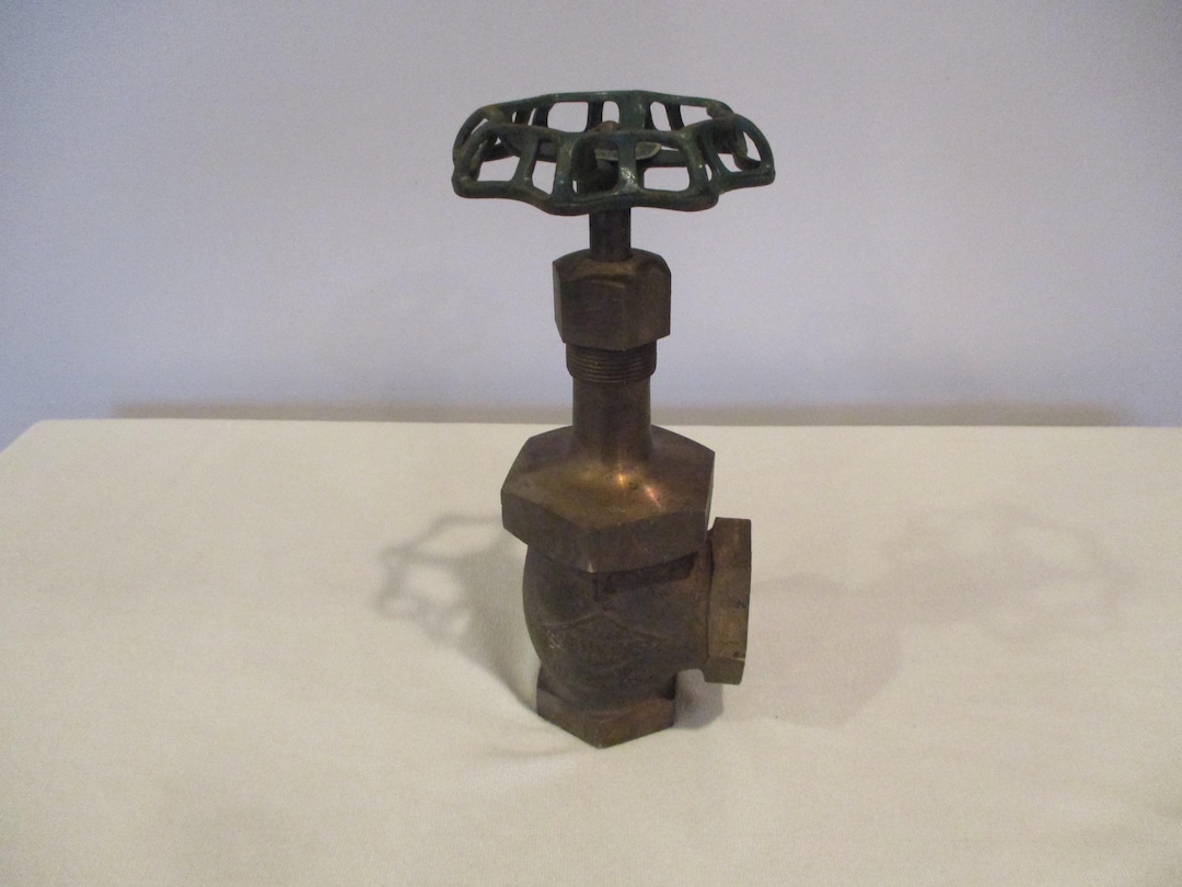 Large Jenkins Bros Gate Valve,1 1/2 Inch Brass Gate Valve,90 Degree ...