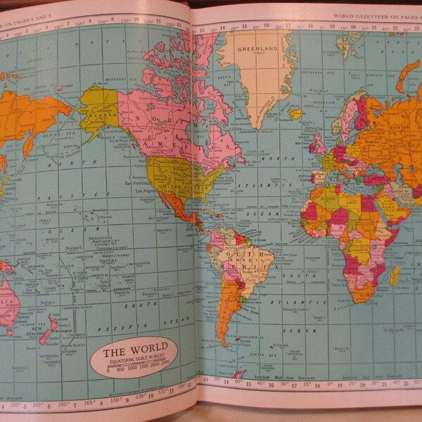 Old World Map of Climate - Etsy