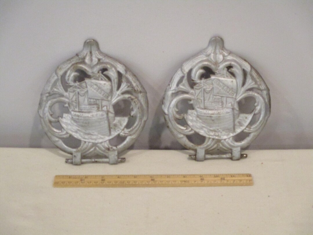 Majestic Wood Stove Burner Lids,salvage Cast Iron Stove Part,wood Stove ...