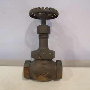 Large Jenkins Bros Gate Valve,1 Inch Brass Gate Valve,steam Punk,metal ...