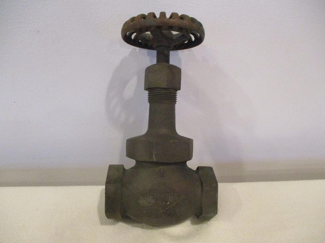 Large Jenkins Bros Gate Valve,1 Inch Brass Gate Valve,steam Punk,metal ...