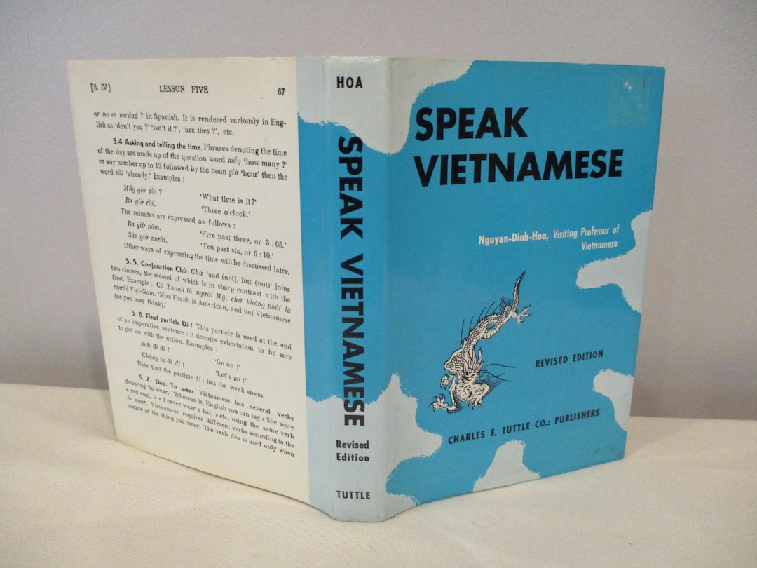 Speak Vietnamese by Nguyen-dinh-hoa,learning Vietnamese,self Taught Vietnamese Book,vietnamese ...