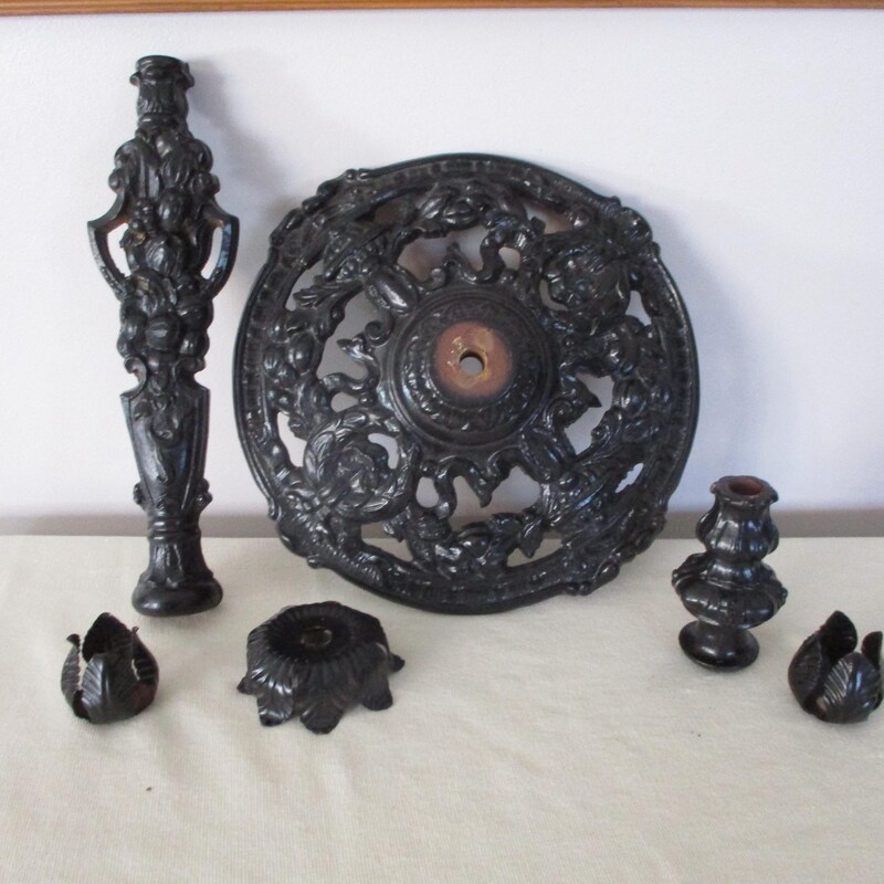 Cast Iron Lamp Base - Etsy