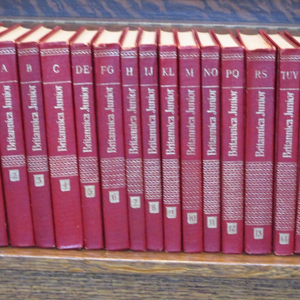 1960s Britannica Encyclopedia Set - Etsy
