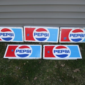 Pepsi Cola Tin Sign,pepsi Cola Advertising Signs,grocery Store Pepsi ...