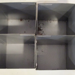 Metal Prescription File Box,gray Pharmacy File Box,apothecary File Box ...