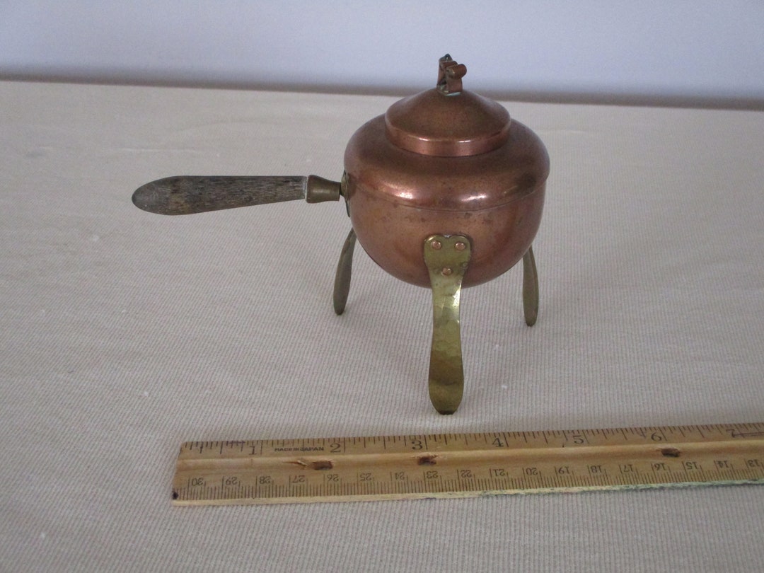 Antique Swedish Copper Teapot,copper and Brass Teapot,miniature Teapot ...