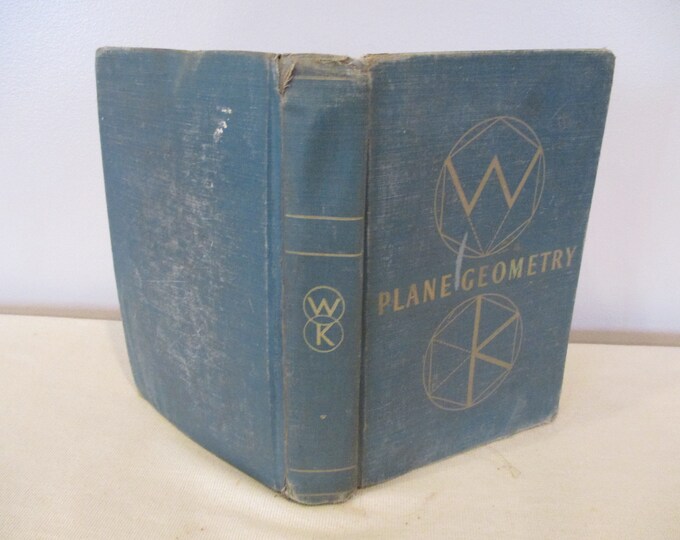 1949 Plane Geometry by Welchons and Krickenberger,plane Geometry ...