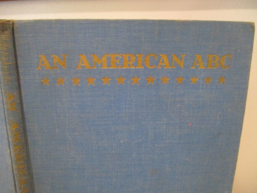 1941 an American ABC by Petersham,alphabet Book,this is America ...