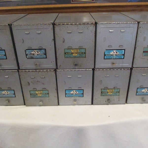 Metal File Box - Etsy