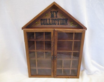 Wall Shadow Box Display Cabinet - Etsy