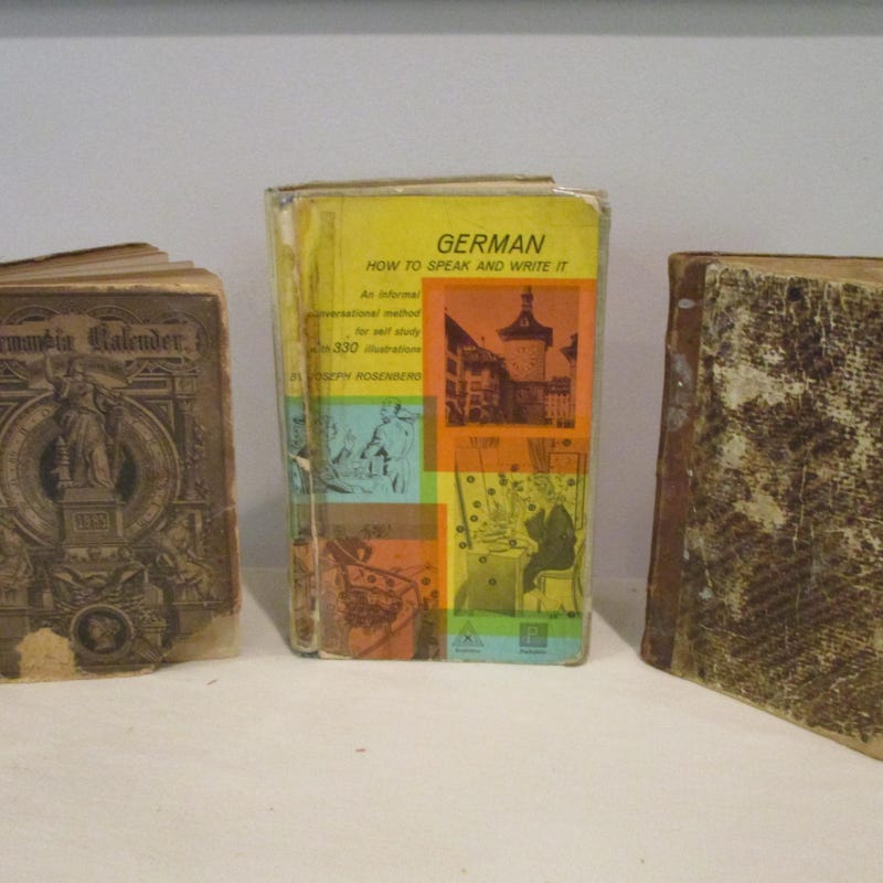Antique German Books - Etsy