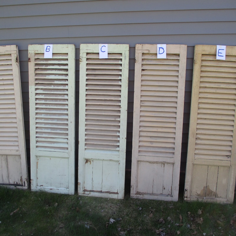 Painted Shutter - Etsy