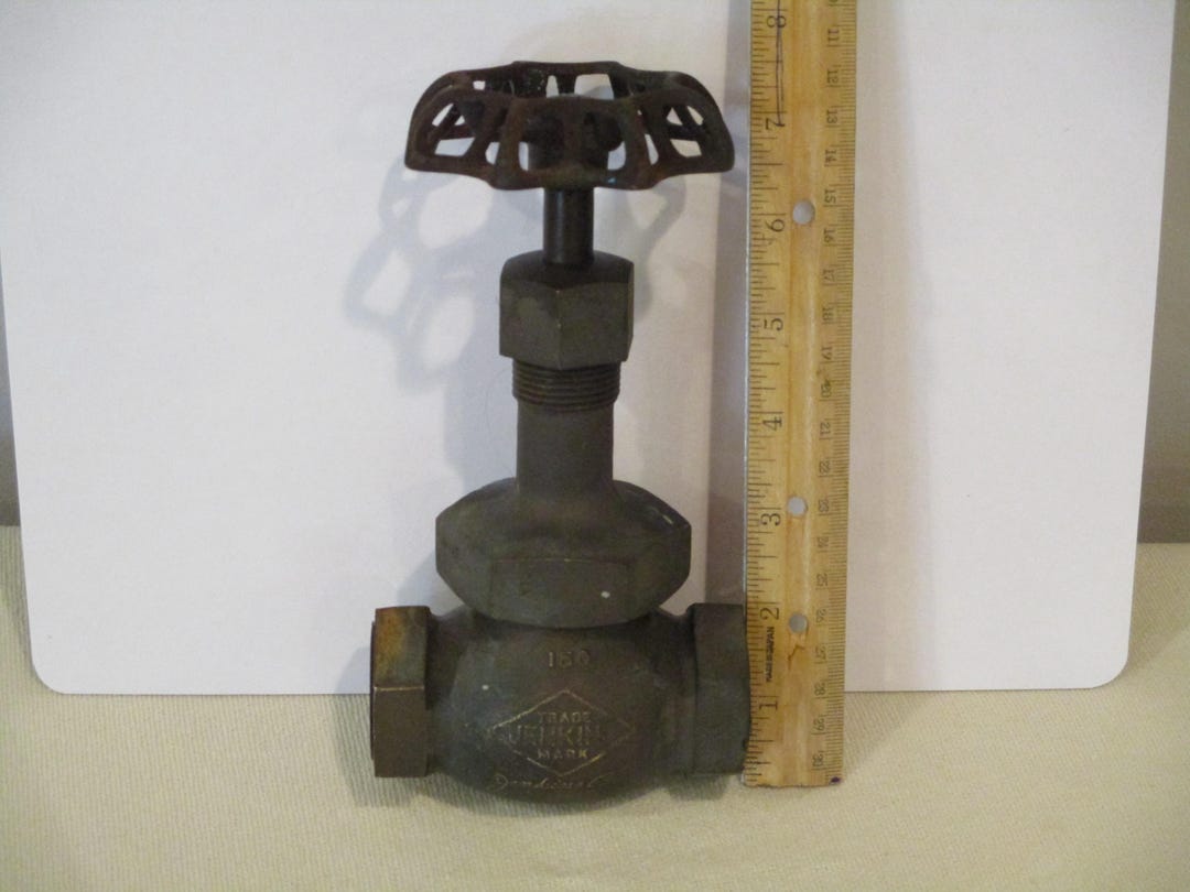 Large Jenkins Bros Gate Valve,1 Inch Brass Gate Valve,steam Punk,metal ...