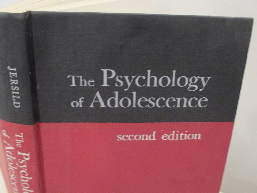 1963 Psychology of Adolescence by Jersild,child Psychology Textbook ...