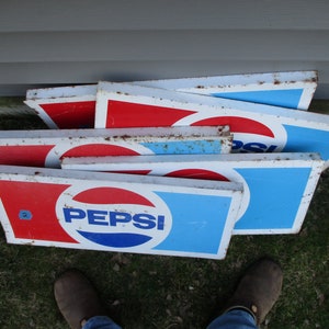 Pepsi Cola Tin Sign,pepsi Cola Advertising Signs,grocery Store Pepsi ...