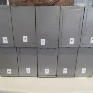 Metal Prescription File Box,gray Pharmacy File Box,apothecary File Box ...