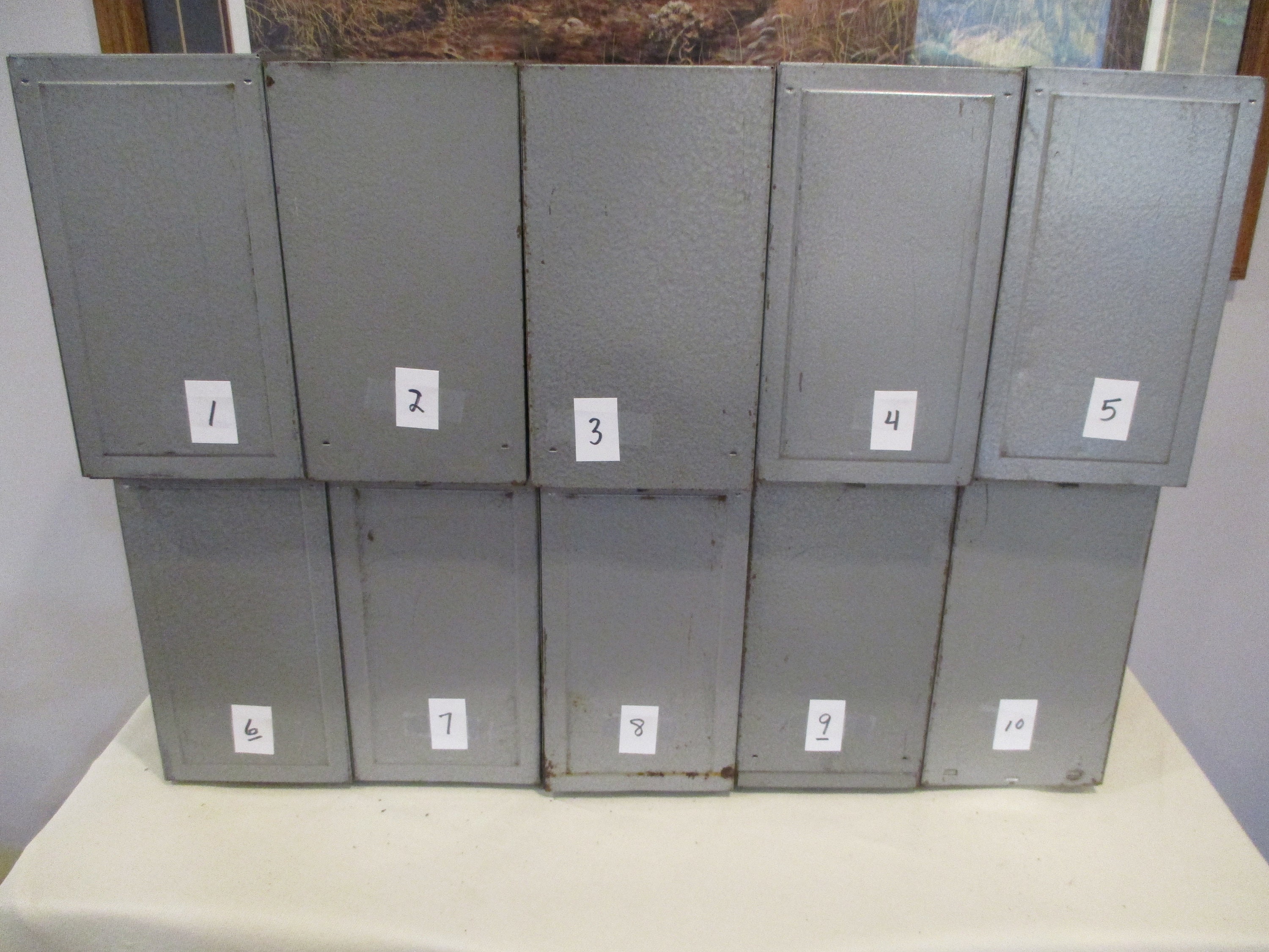 Metal Prescription File Boxgray Pharmacy File Boxapothecary - Etsy