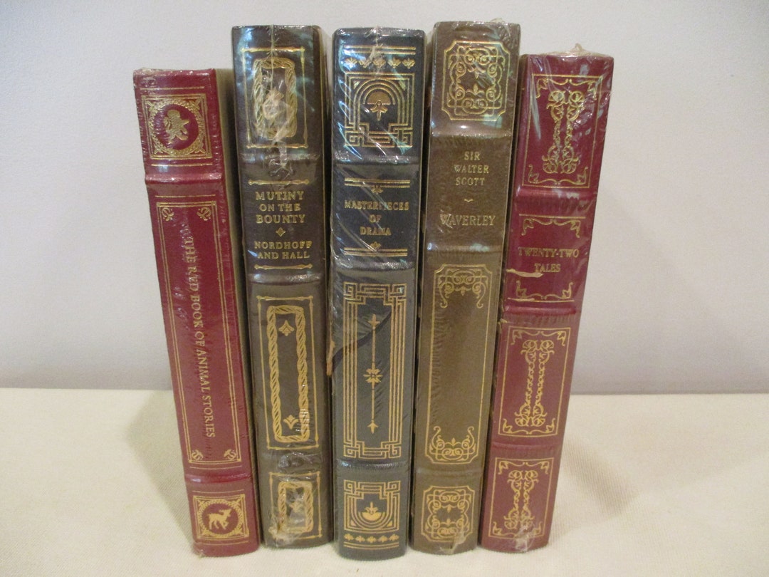 NEW Franklin Library Quarter Leather Bound,mutiny on the Bounty,twenty ...