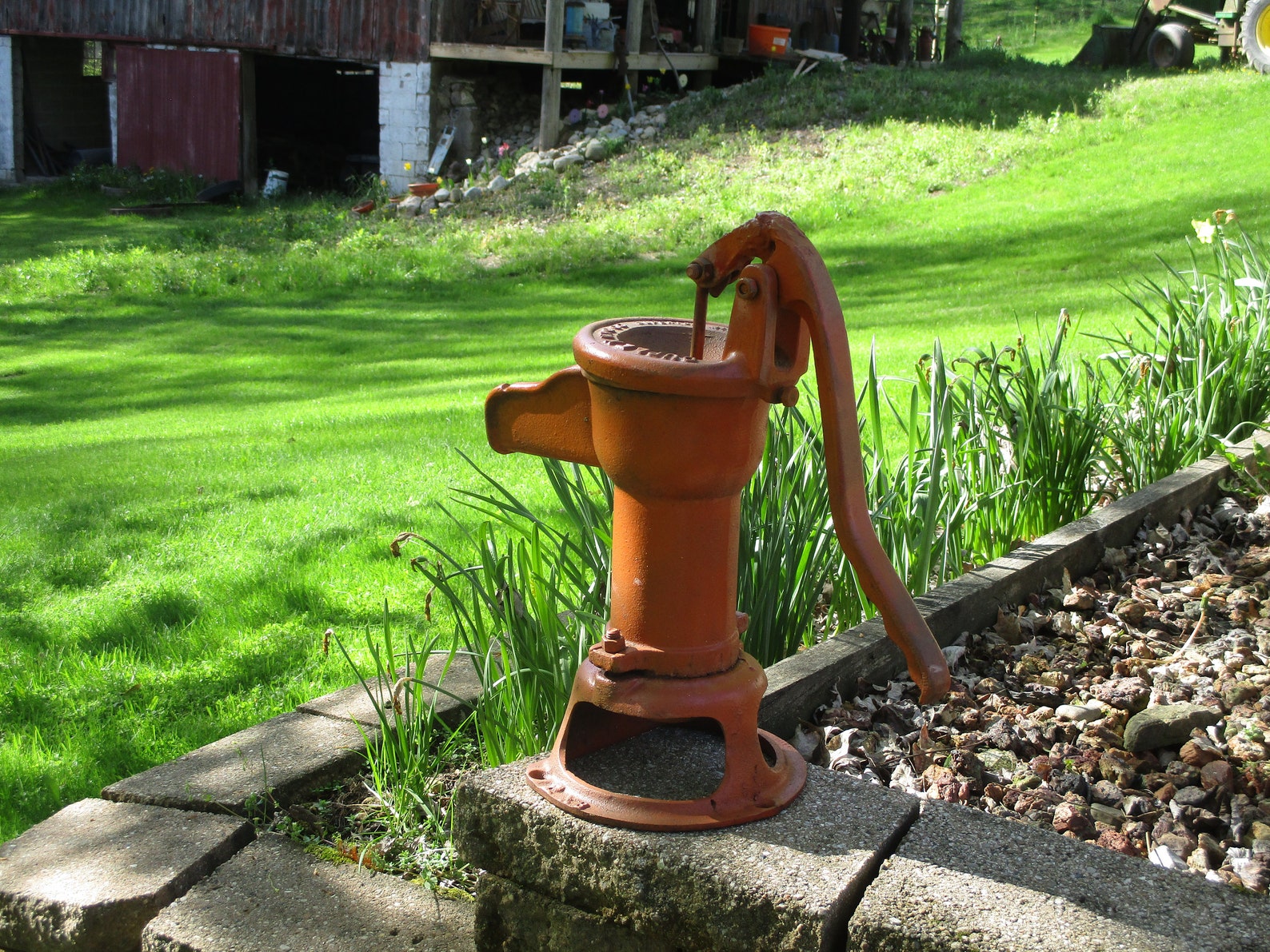 Antique Hand Pump,water Pump,pitcher Pump,cast Iron Hand Pump,cistern ...