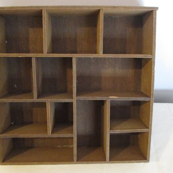 Shadow Box Display Case With Shelves - Etsy