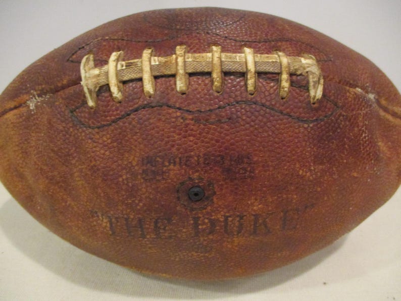 F1102 Wilson DUKE Football,the Duke Leather Football by Wilson,leather ...