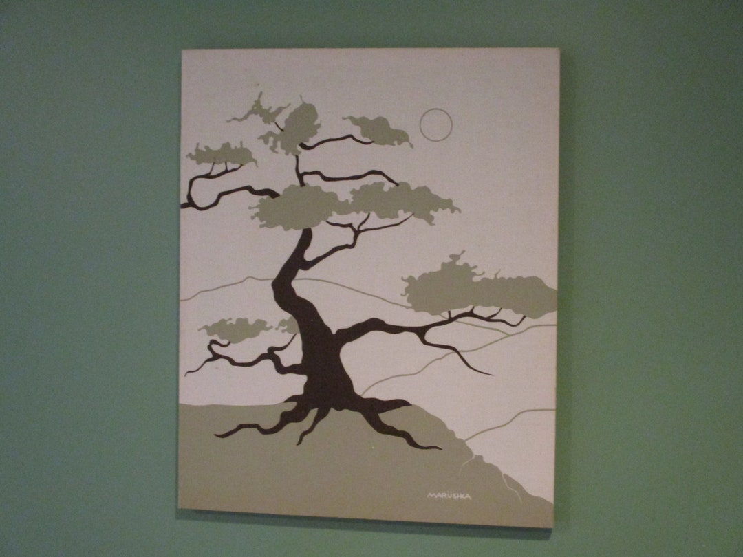 Authentic Marushka Screen Print,framed Marushka Print,marushka Tree ...
