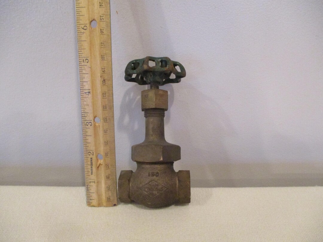 Small Jenkins Bros Gate Valve,3/8 Inch Brass Gate Valve,steam Punk ...