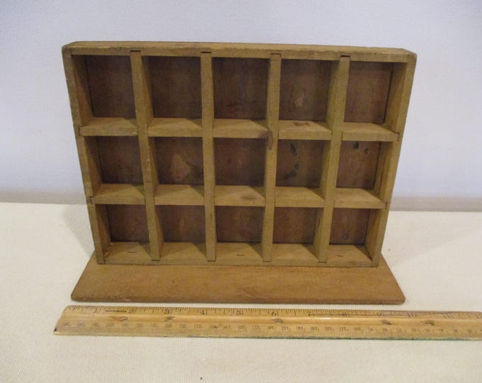 Small Shadow Box,miniature Display,box With Compartments,wall Curio ...