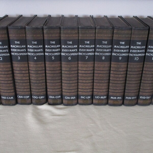 Encyclopedia Set - Etsy